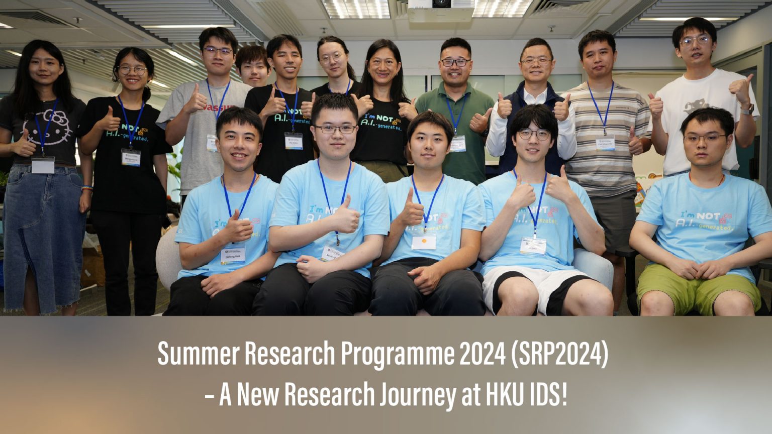 Summer Research Programme 2024 (SRP2024) – A New Research Journey at HKU IDS! - HKU Musketeers ...