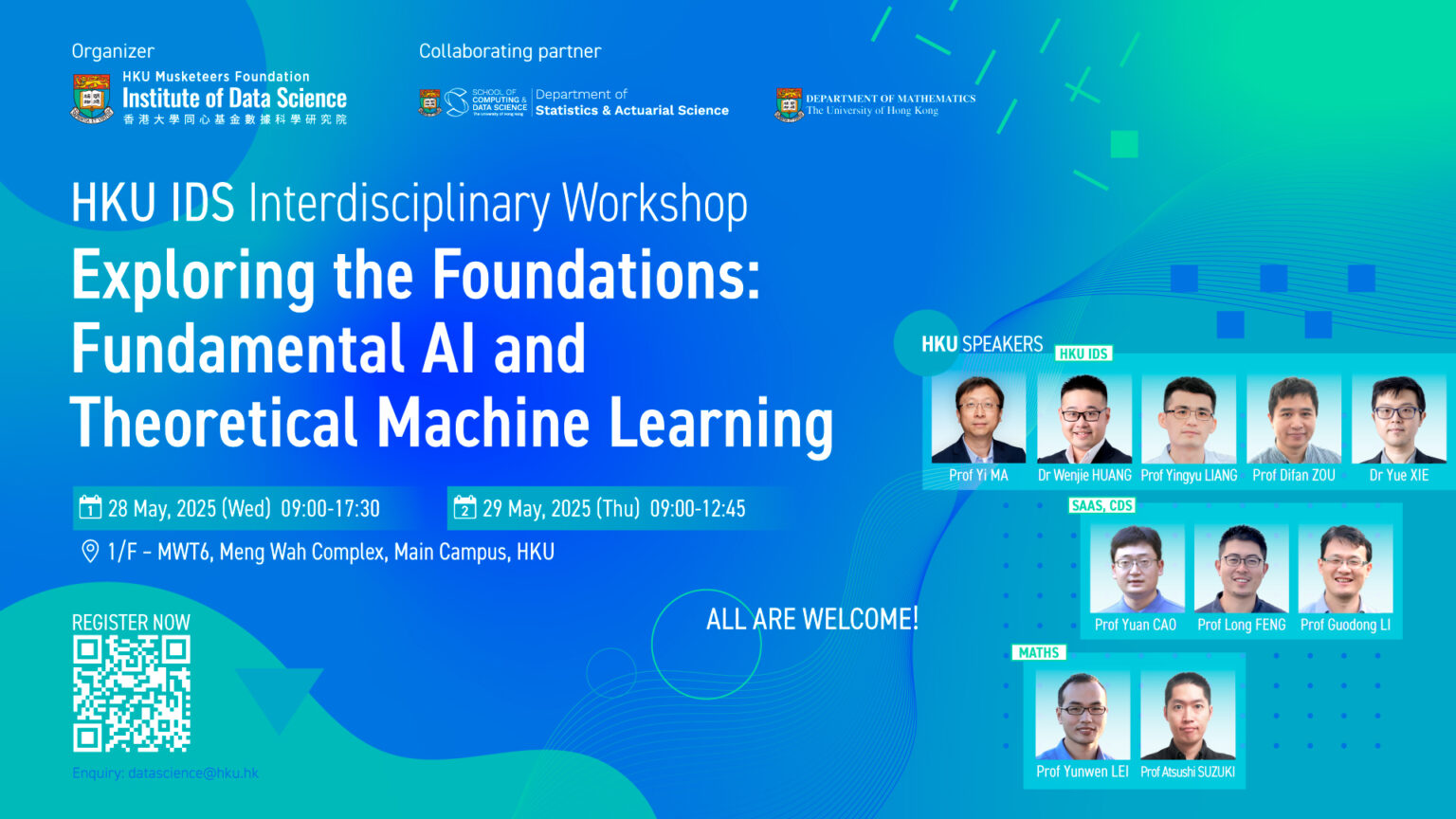 HKU IDS Interdisciplinary Workshop – Exploring the Foundations ...