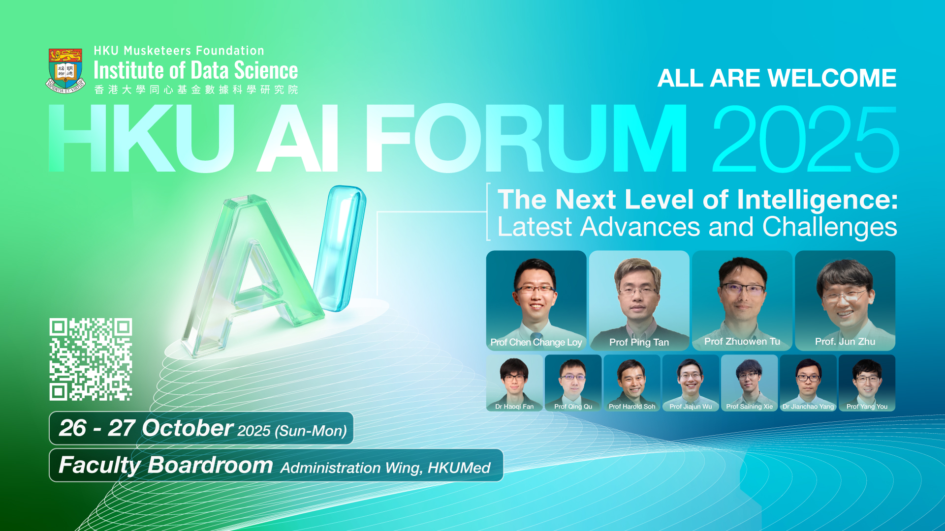 HKU AI Forum 2025 - HKU Musketeers Foundation Institute of Data Science